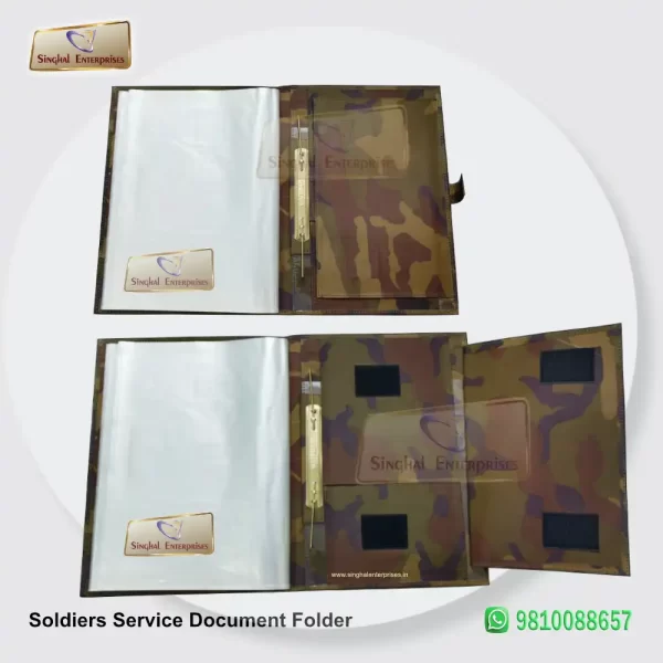 Soldiers Service Document Folder - Army Training Store, Musketry Stores ...